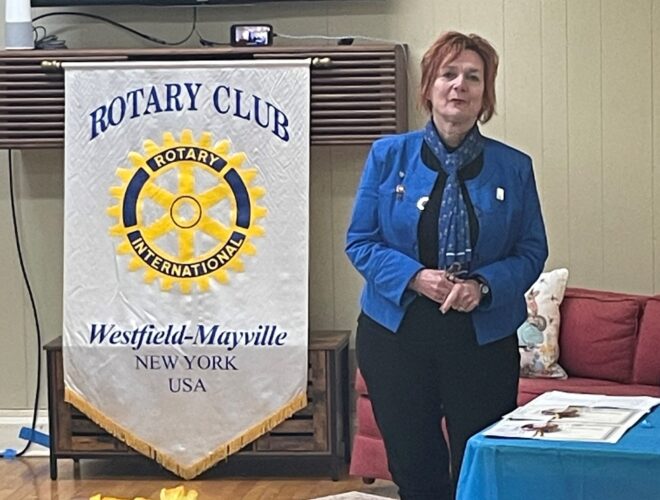 Rotary’s District Governor Visits Westfield-Mayville Club | News ...